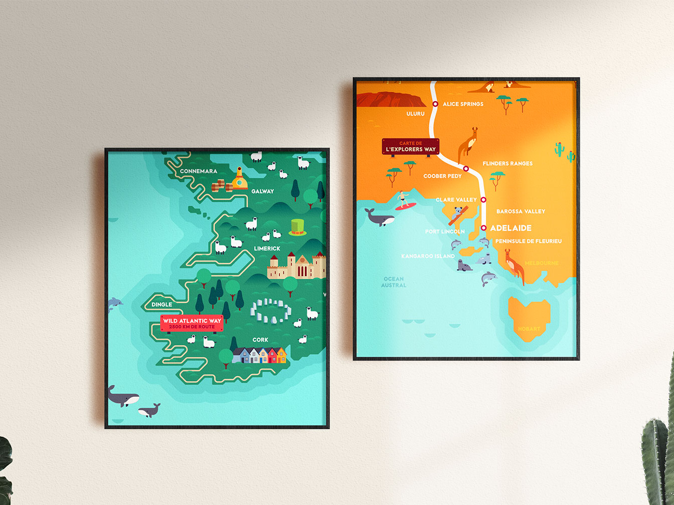 Illustrations - Le Routard - Agence O